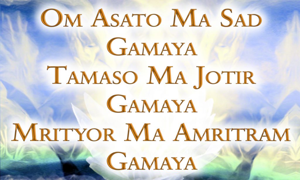 Om Asato Ma Sad – Shanti Mantra – CANDA